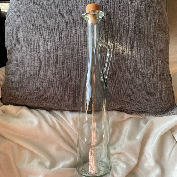 Vintage | Accents | Vtg Modele Depose Glass Tall Bottle Carafe With ...